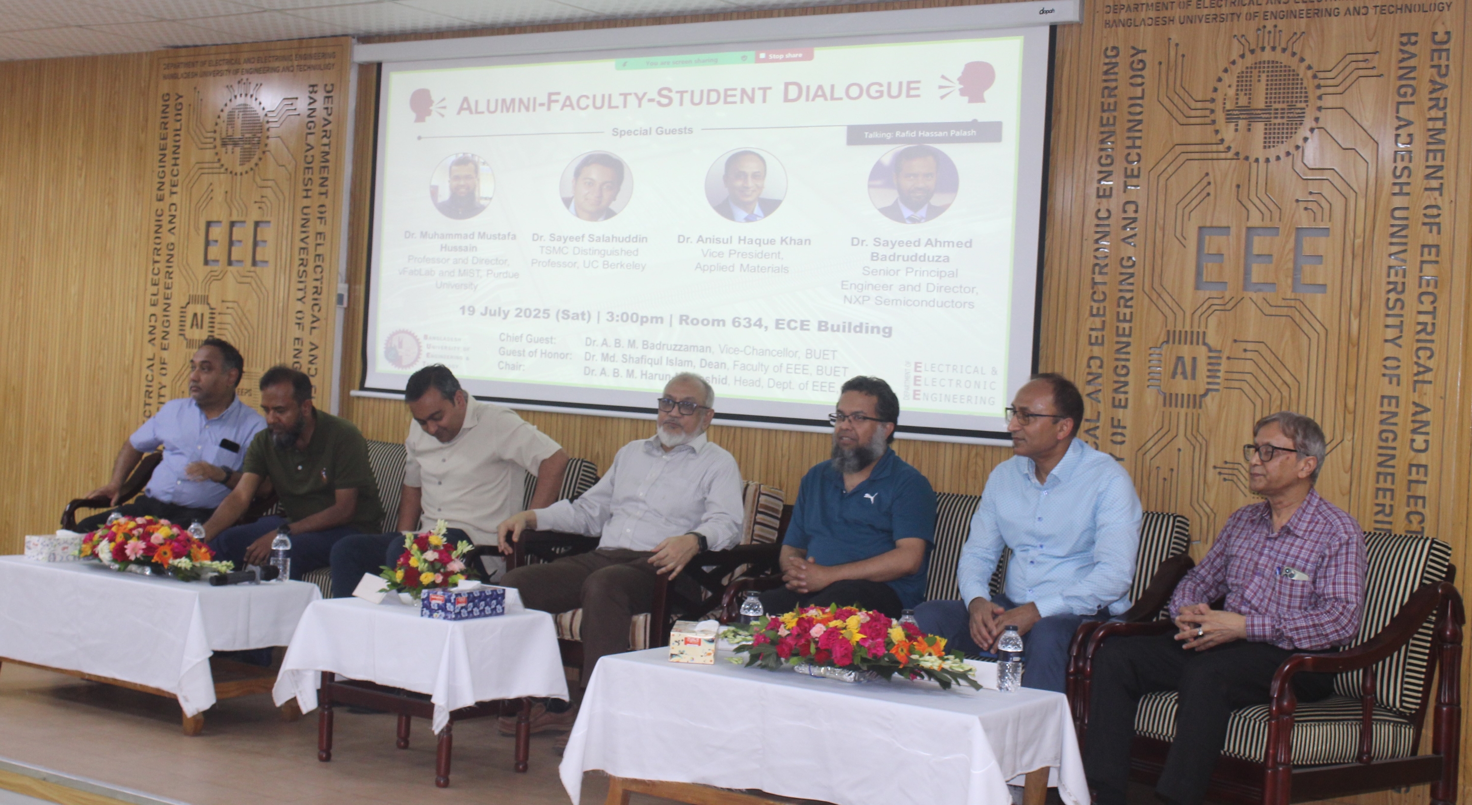BUET EEE Alumni-Faculty-Student Dialogue | Department of EEE, BUET